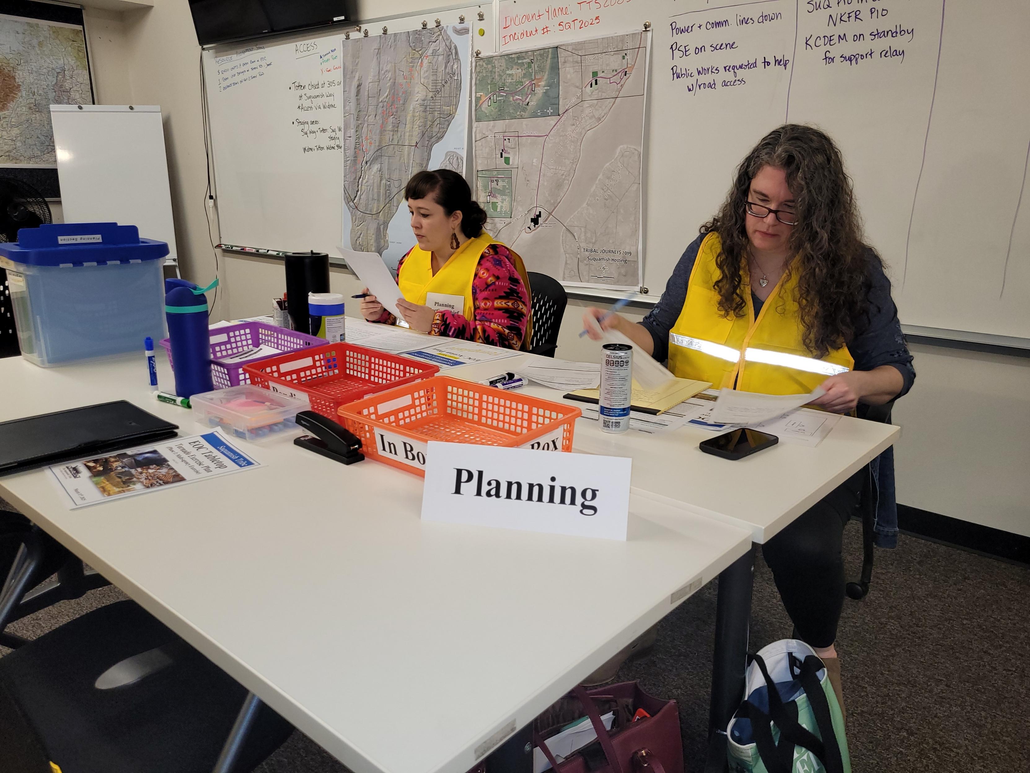 Emergency Management brings together staff to tackle messy situations ...